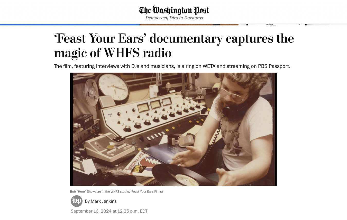 Feast Your Ears: The Story of WHFS 102.3 FM